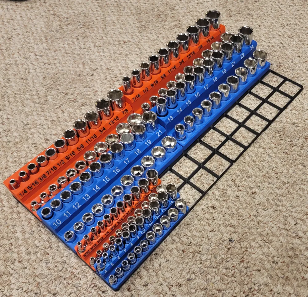 Socket Holders - Gridfinity - No AMS! by ADHDid - MakerWorld