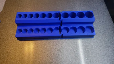 Socket Holders - Gridfinity - No AMS! by ADHDid MakerWorld: Download Free 3D Models