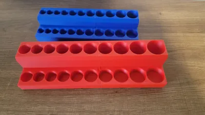 Socket Holders - Gridfinity - No AMS! by ADHDid MakerWorld: Download Free 3D Models