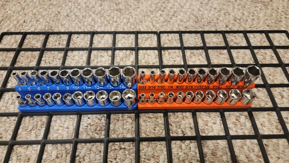 Socket Holders - Gridfinity - No AMS! - Free 3D Print Model - MakerWorld