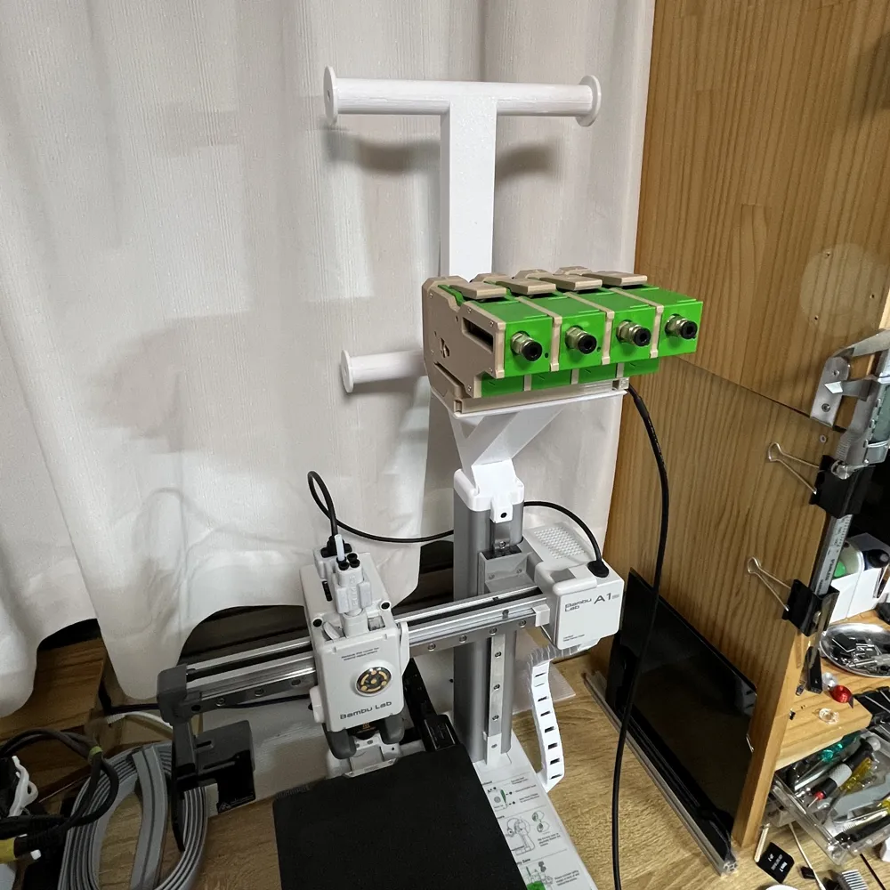 BMCU Stand for A1 & A1 Mini AMS Lite Vertical Mount by BKO MakerWorld ...