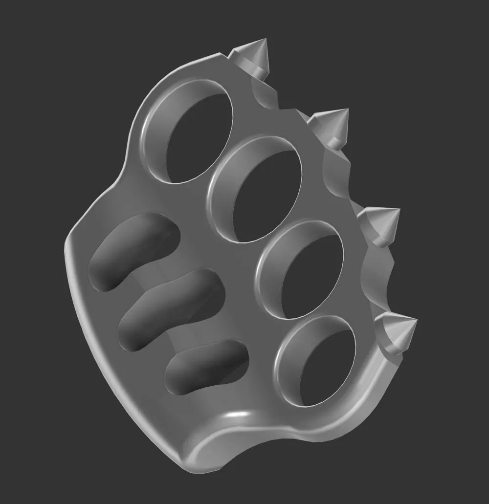 Brass knuckles by vanta MakerWorld: Download Free 3D Models