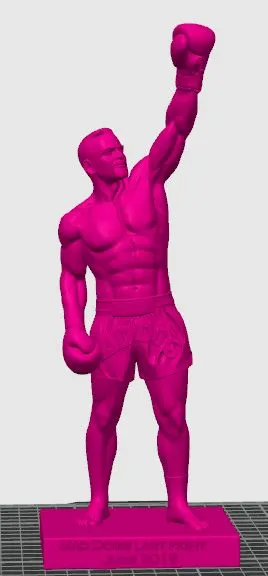 Boxing Trophy for Ricky Jones aka Mad Dog - Free 3D Print Model ...