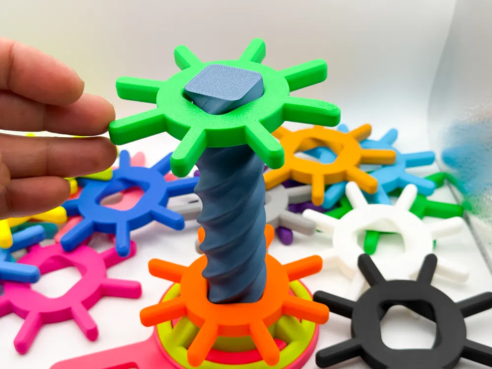 The Swirl Tower Toy by Eternity Labs MakerWorld: Download Free 3D Models