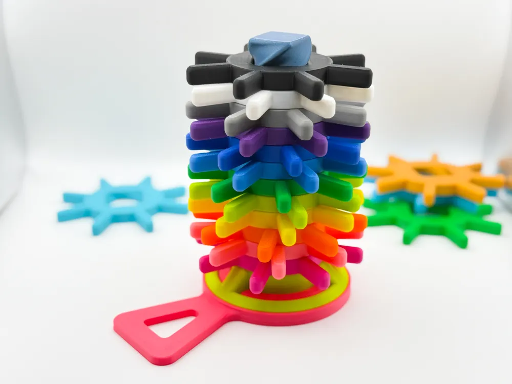 The Swirl Tower Toy by Eternity Labs MakerWorld: Download Free 3D Models