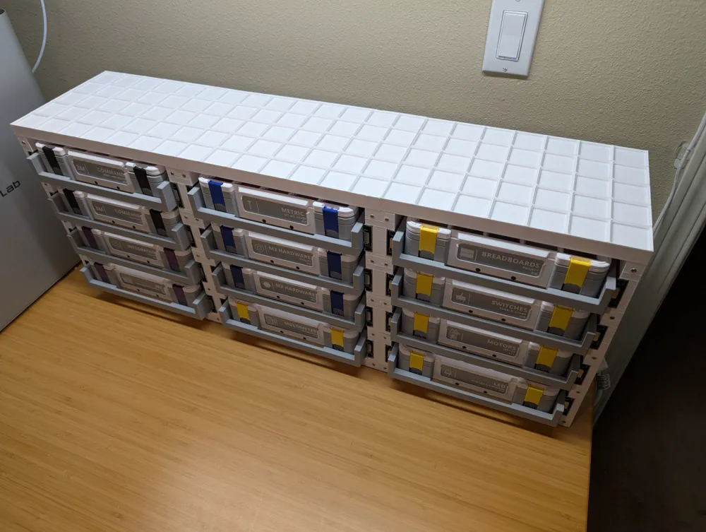 Gridfinity Hardware Storage System - BETA Remixed by Tailor F. Glad MakerWorld: Download Free 3D ...