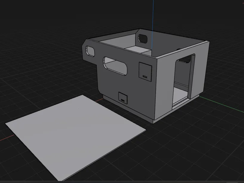 axial scx6 proline K10 bed camper 1/6 - Free 3D Print Model - MakerWorld