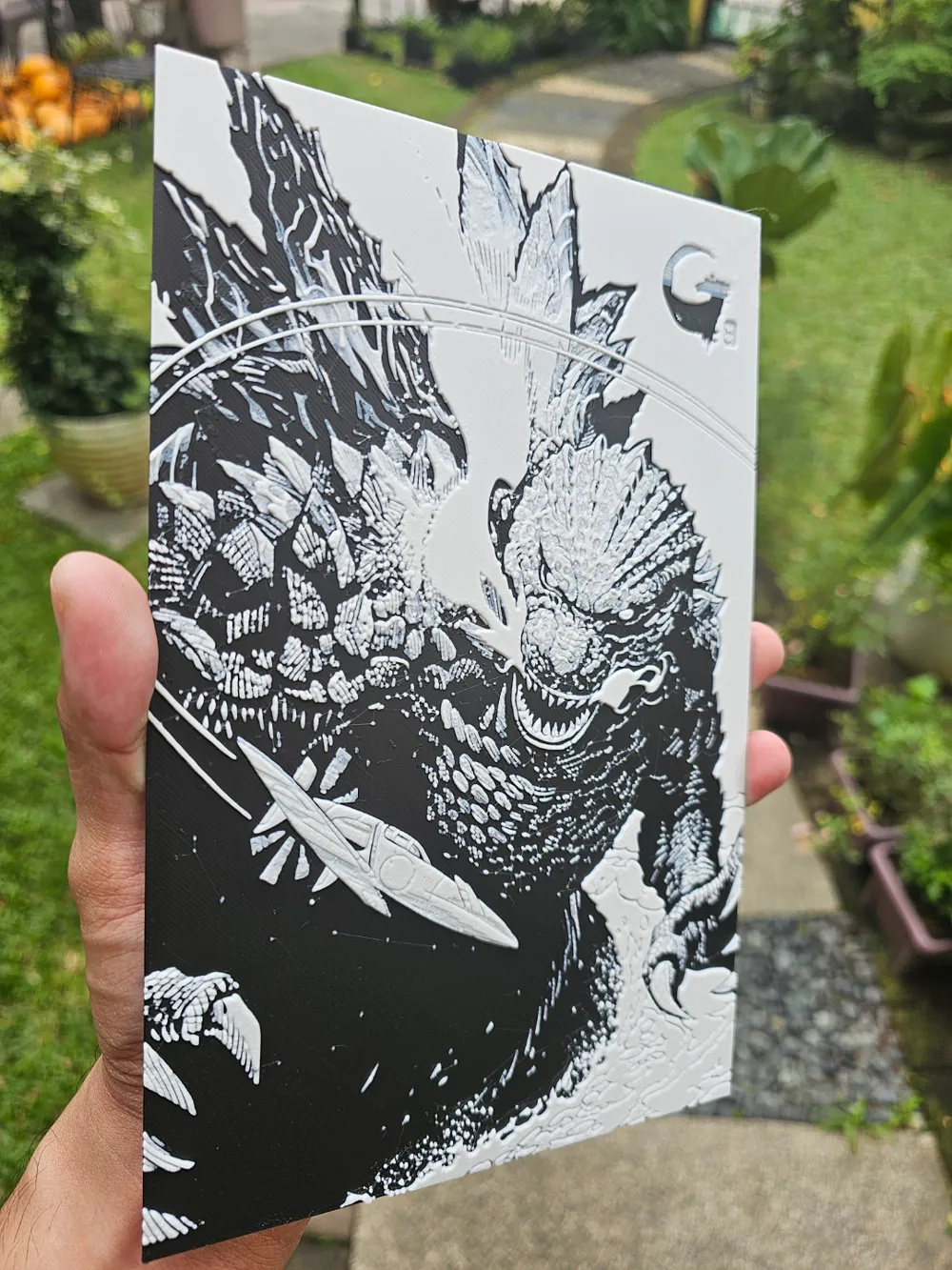 Godzilla Minus One Hueforge by Loki - MakerWorld