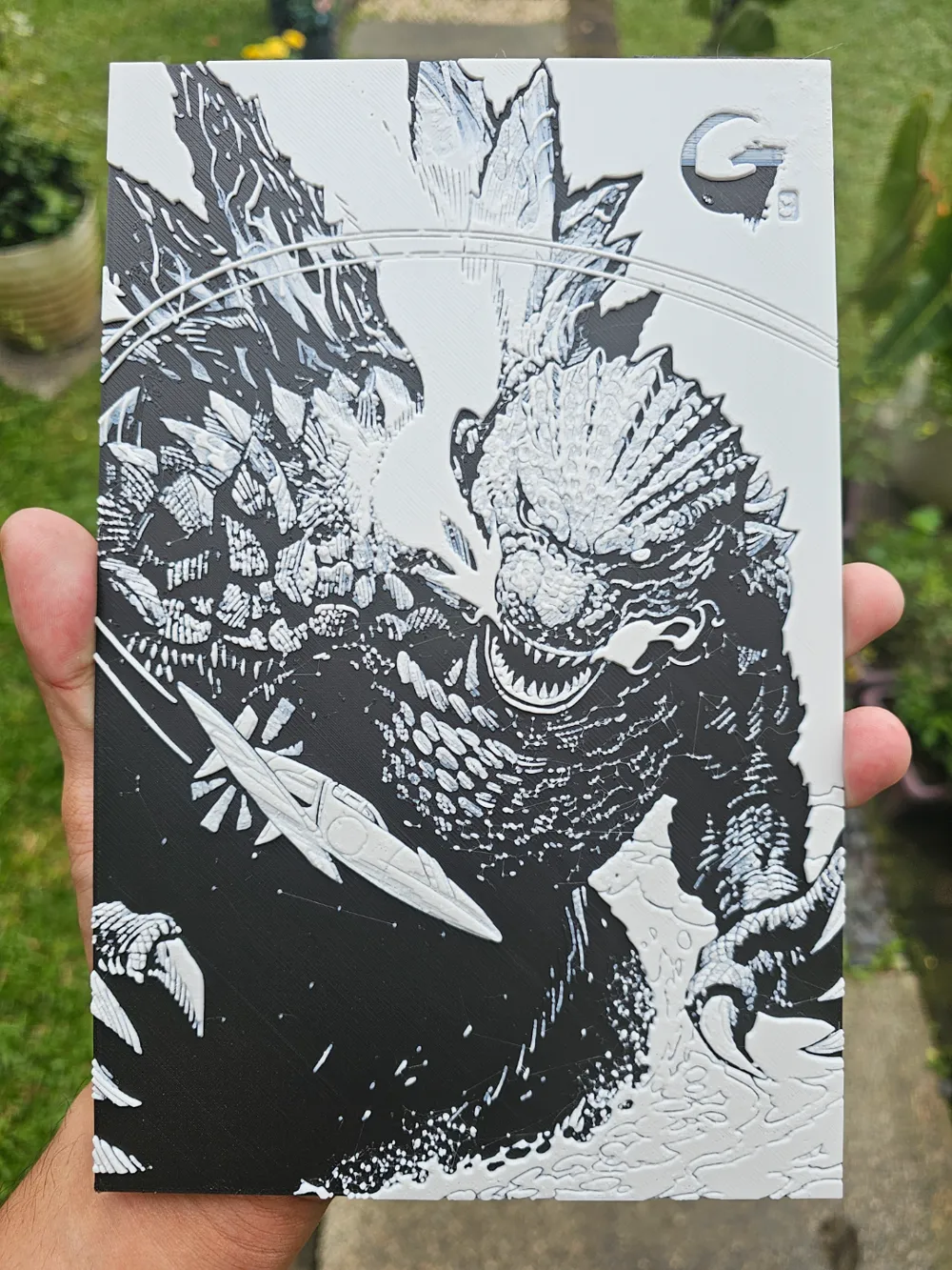 Godzilla Minus One Hueforge by Loki - MakerWorld