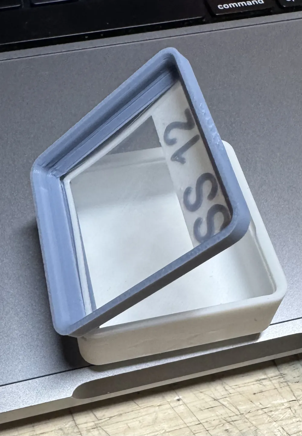 Frame Label for SS (Stone Size) Storage - Free 3D Print Model - MakerWorld