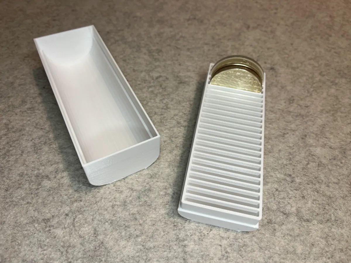25x silver coin 1oz storage tube - Free 3D Print Model - MakerWorld