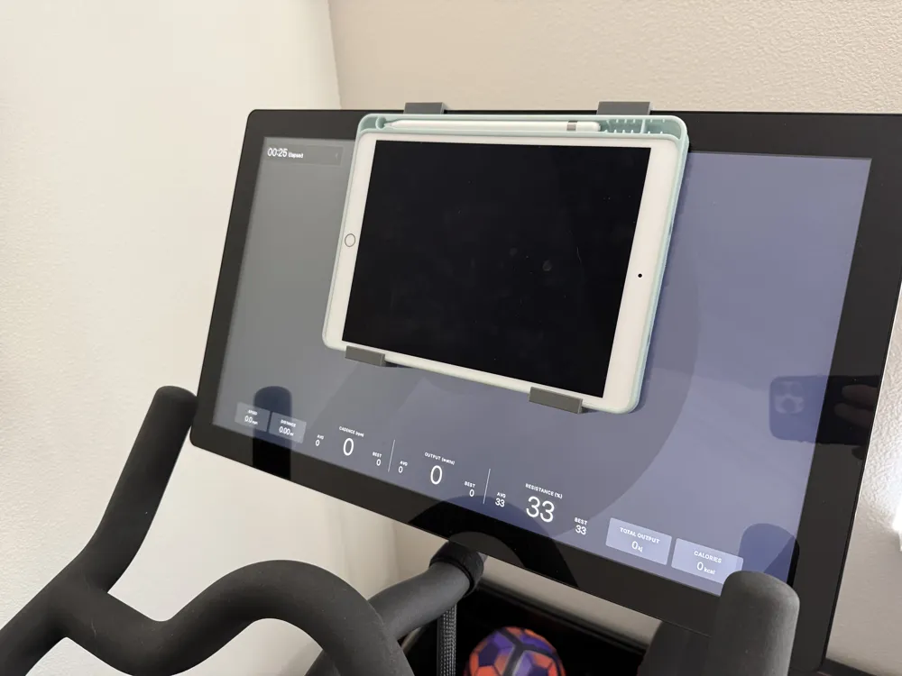 Tablet Holder for Peloton Screen - Free 3D Print Model - MakerWorld