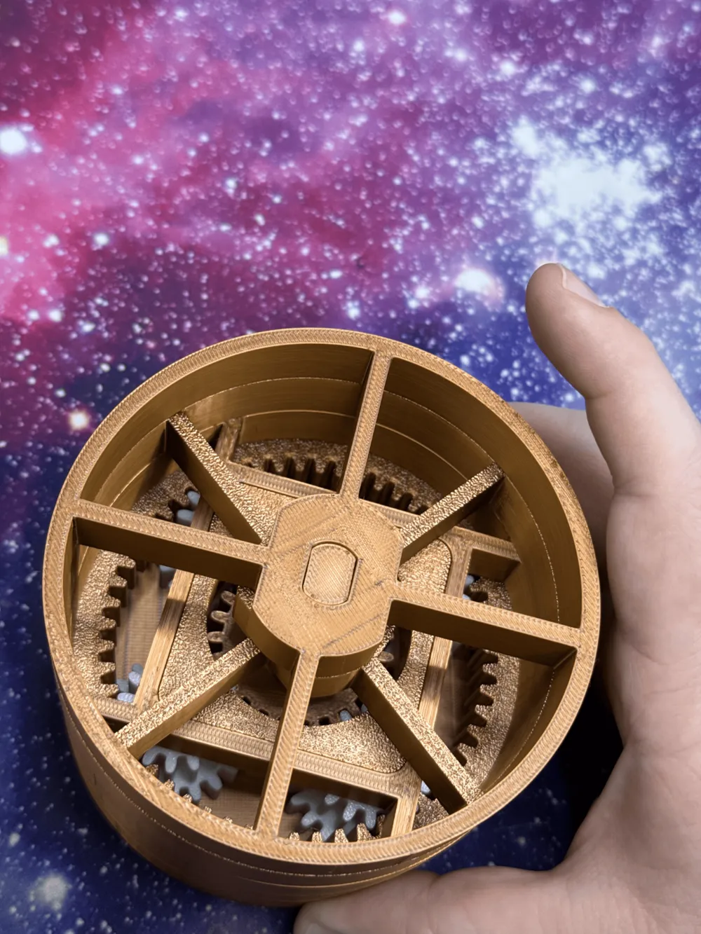 5-Stage Quintouple Planetary Gearbox Fidget Toy by christophersfactory ...