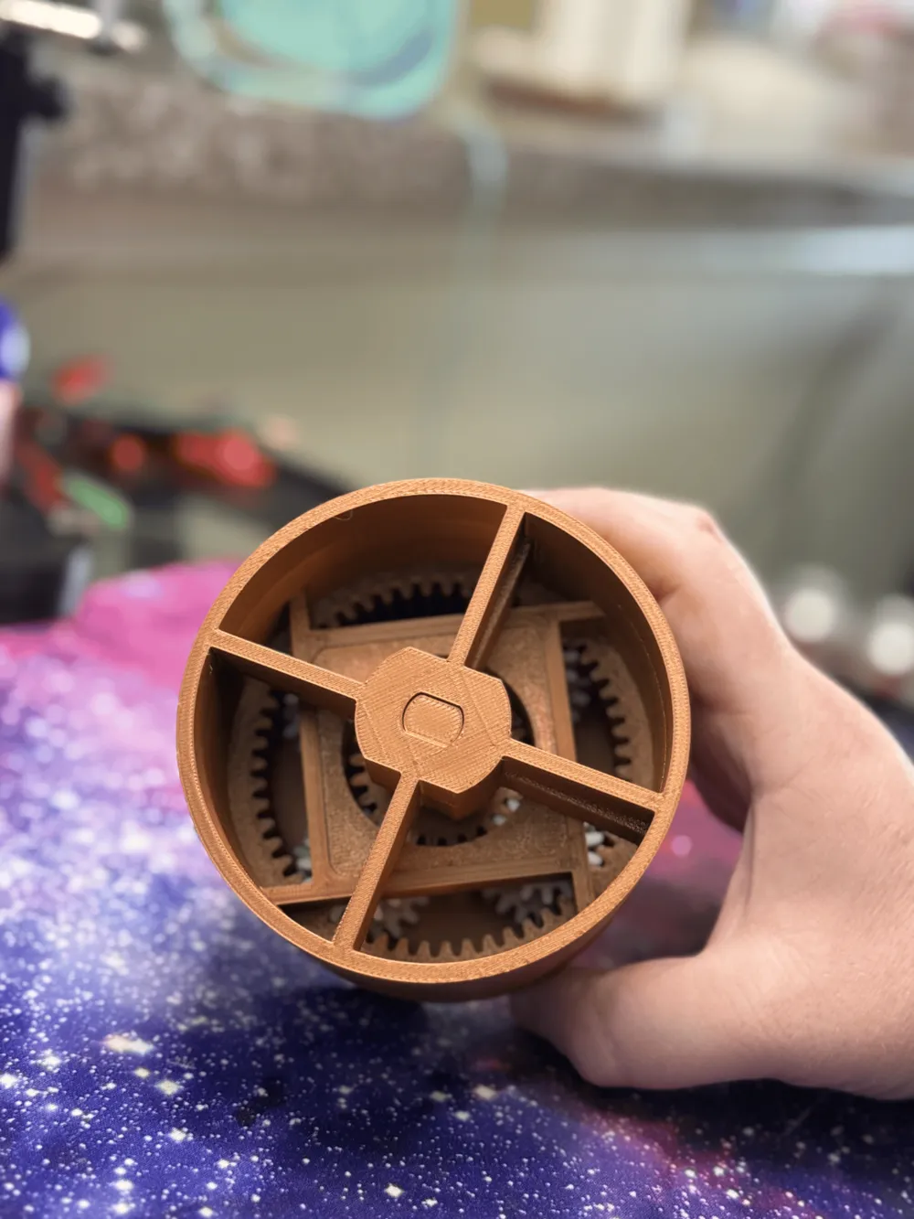 5-Stage Quintouple Planetary Gearbox Fidget Toy by christophersfactory ...