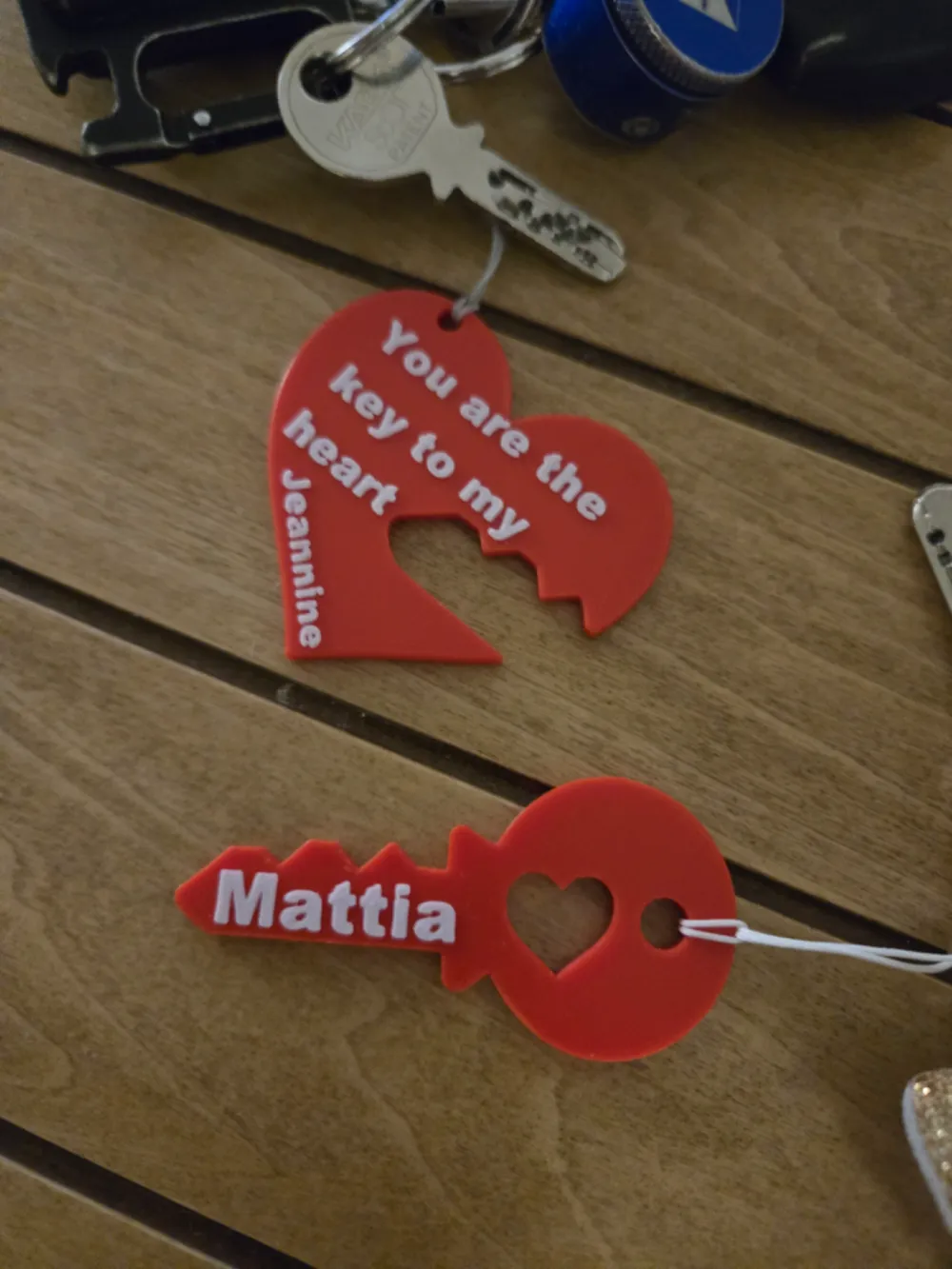 love key ring by mattia.deicco1994 - MakerWorld