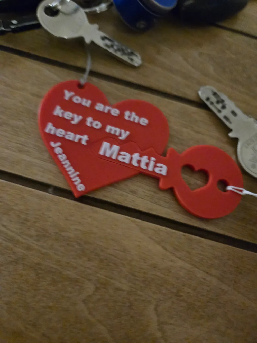 love key ring by mattia.deicco1994 - MakerWorld