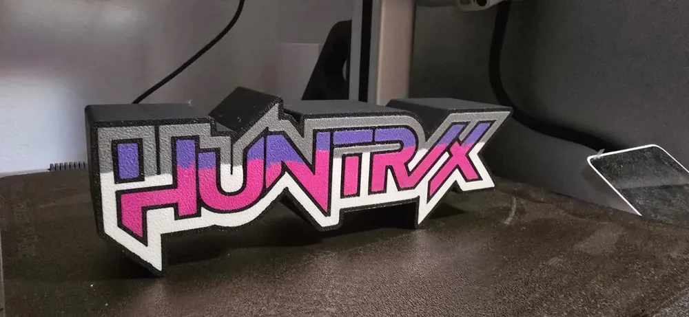 Huntrix Lamp - Free 3D Print Model - MakerWorld