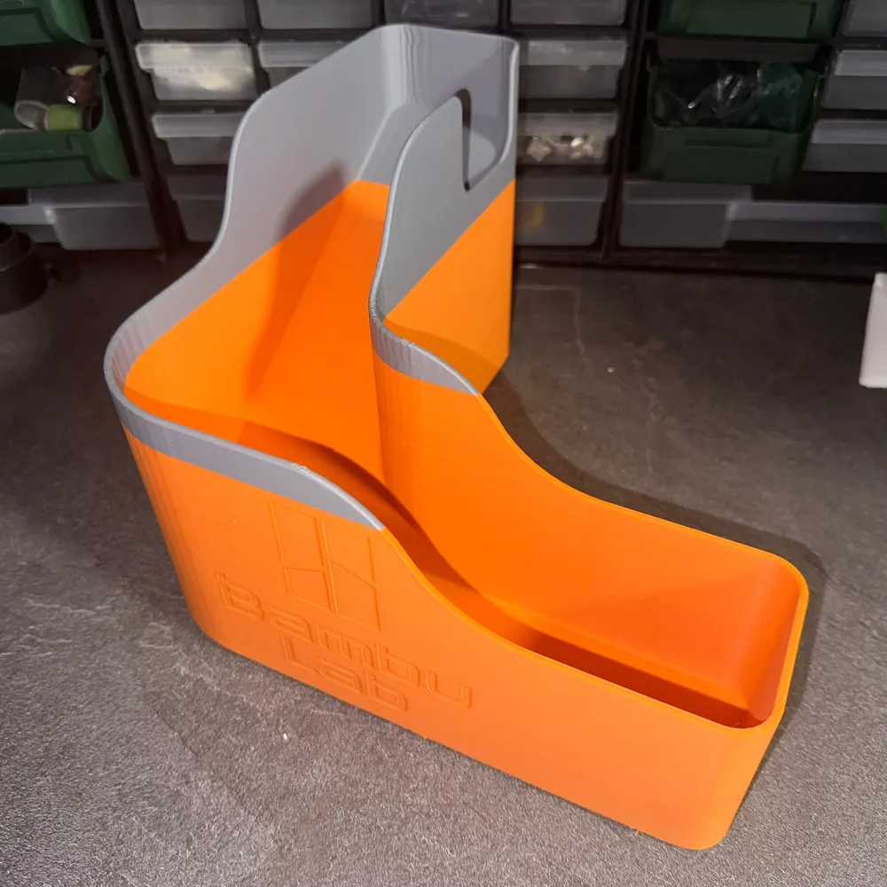 Bambu Lab P2S Poop Chute - poop bin - Free 3D Print Model - MakerWorld