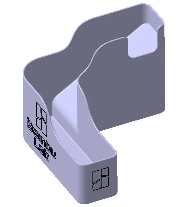 Bambu Lab P2S Poop Chute - poop bin - Free 3D Print Model - MakerWorld