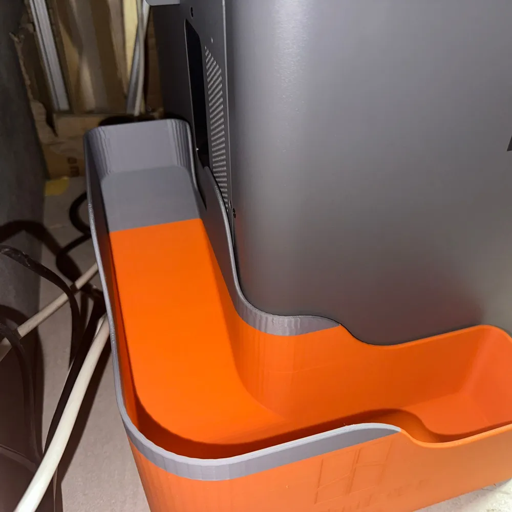 Bambu Lab P2S Poop Chute - poop bin by Coltellimania 3D Lab MakerWorld: Download Free 3D Models