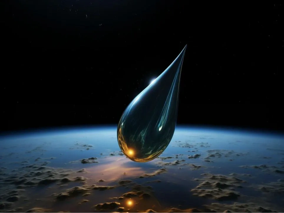 “Water Drop”, the ultimate weapon of the Trisolaran civilization's high ...