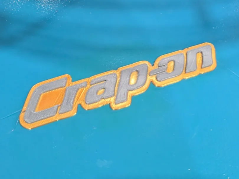 Crap-On / Snap-on Joke badge by modest.workshop MakerWorld: Download ...