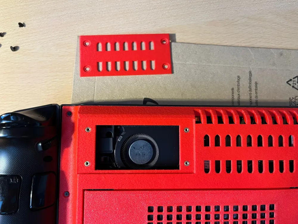 Legion Go Dual SSD mod Backplate by PatrickBlack MakerWorld: Download ...