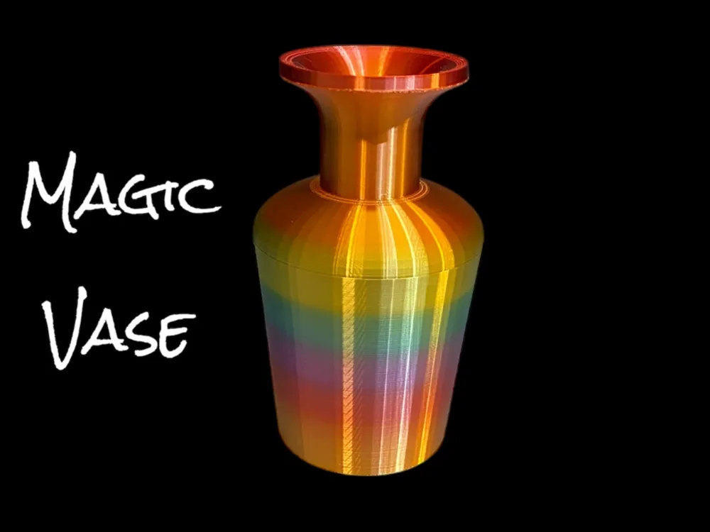 Magic Vase (aka: Foo Can) by Jim Larsen MakerWorld: Download Free 3D Models