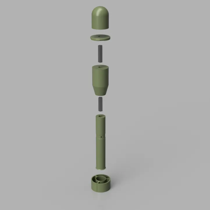WW2 M9 Anti-Tank Rifle Grenade Model by 耳朵为什么尖尖的 MakerWorld: Download ...