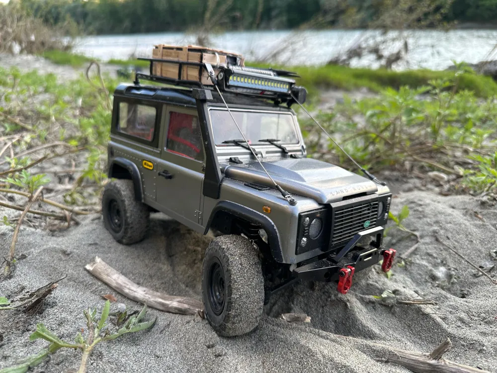 Land Rover DEFENDER RC - Upgrade parts MN99s - Free 3D Print Model ...