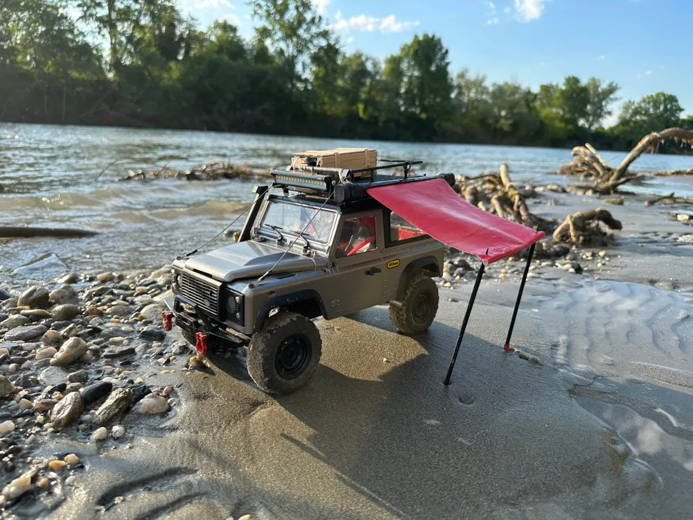 Land Rover DEFENDER RC - Upgrade parts MN99s - Free 3D Print Model ...