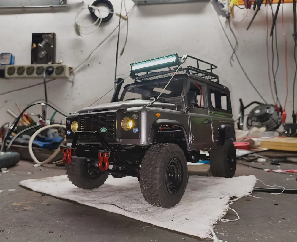 Land Rover DEFENDER RC - Upgrade parts MN99s - Free 3D Print Model ...