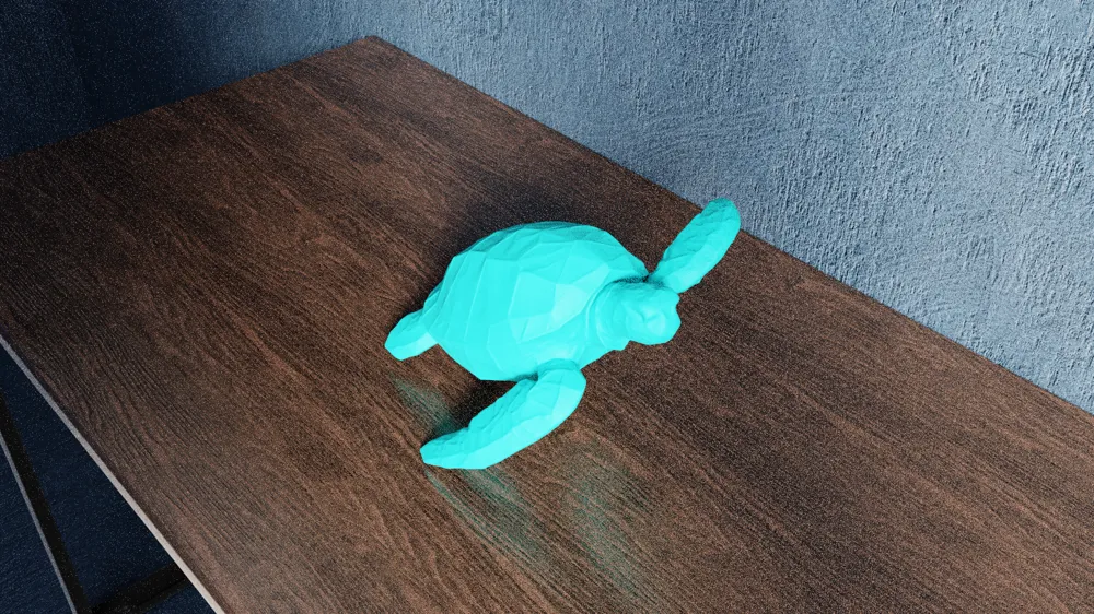 Low Poly Sea Turtle - Free 3D Print Model - MakerWorld