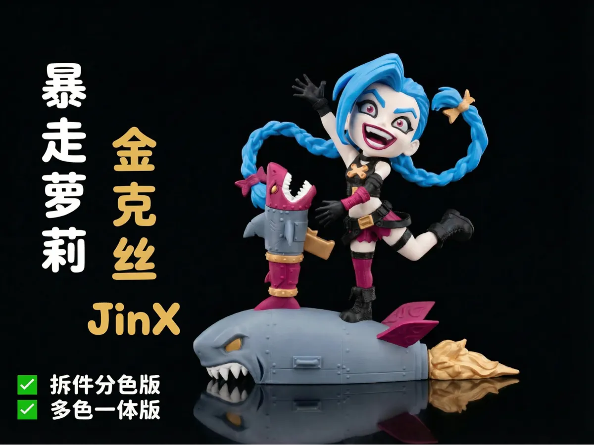 League of Legends LOL Jinx, la Bala Perdida (versión desmontada por ...