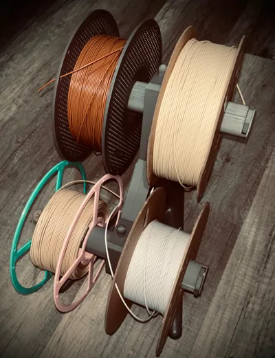 AMS lite stand repurpose 4 spool holder by ramorimdias - MakerWorld