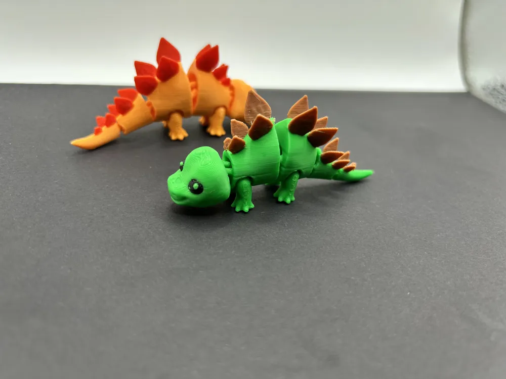 Mini Stegosaurus - Free 3D Print Model - MakerWorld