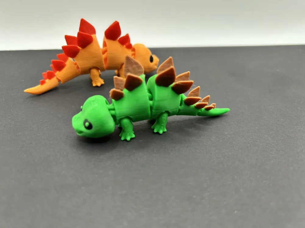 Mini Stegosaurus - Free 3D Print Model - MakerWorld