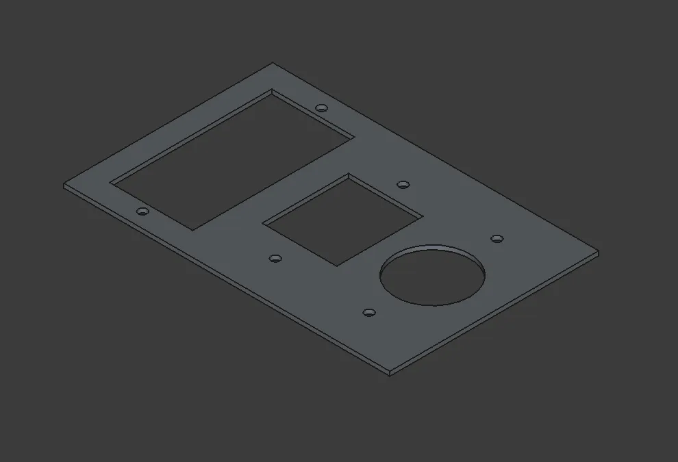 Custom 3 Gang electrical box face plate - Free 3D Print Model - MakerWorld