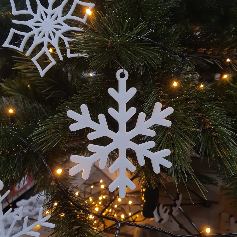 Beautiful Christmas Snowflake Ornaments by HandiCraftManShip - MakerWorld