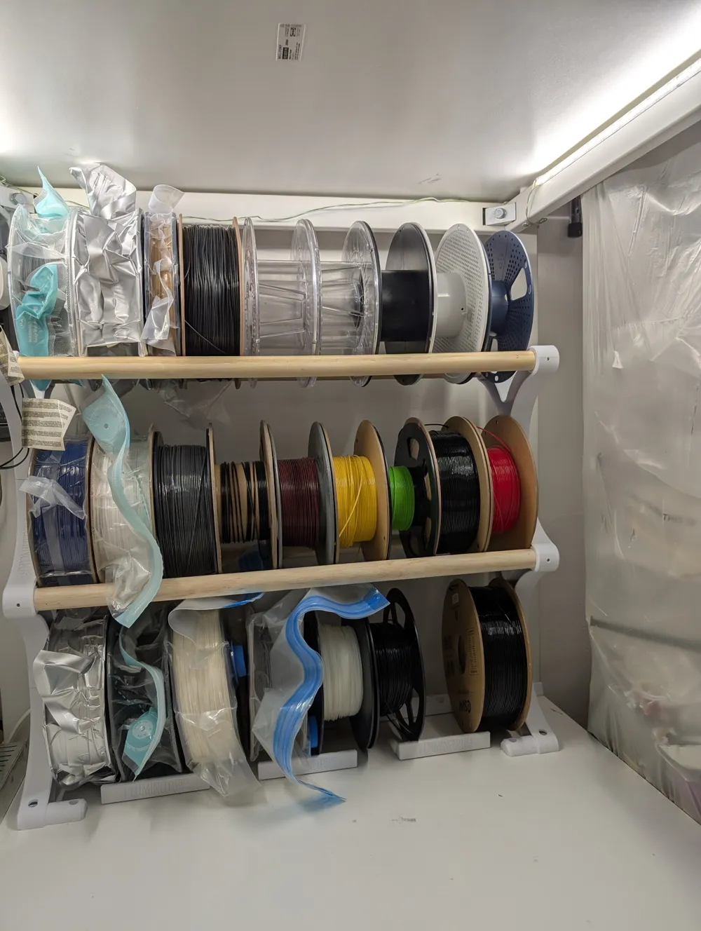Modular 3D Filament Spool Organizer by iluminari3d - MakerWorld