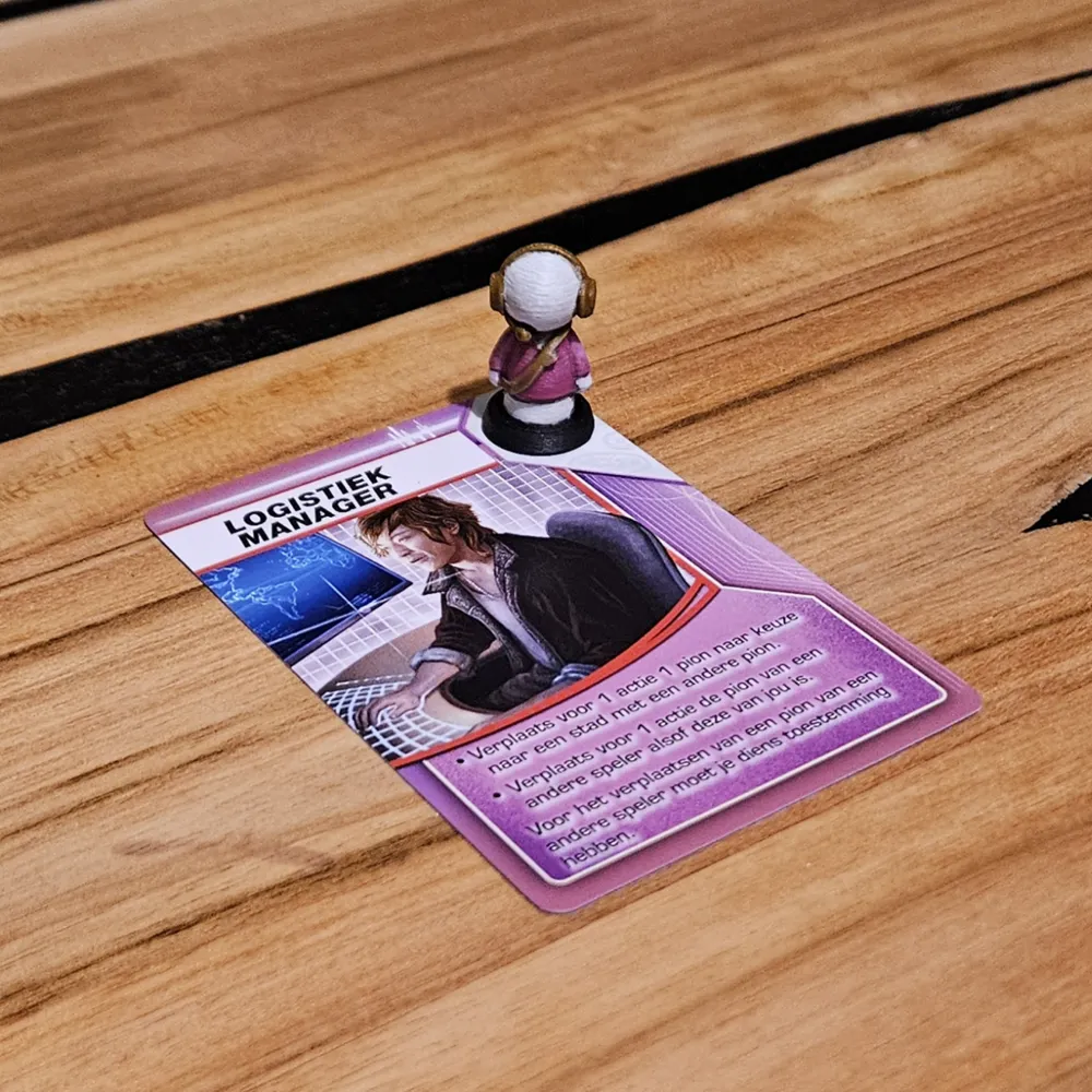 Pawns for Pandemic Boardgame - Free 3D Print Model - MakerWorld