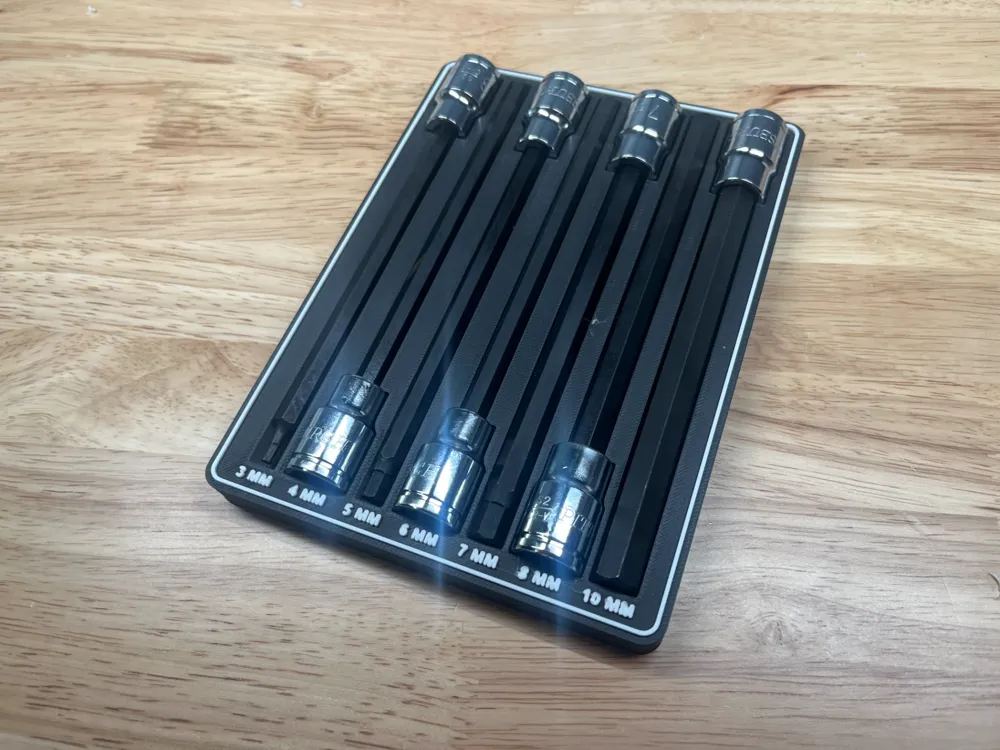 Harbor Freight Metric Hex Bit Socket Holder by Montalvovich MakerWorld ...