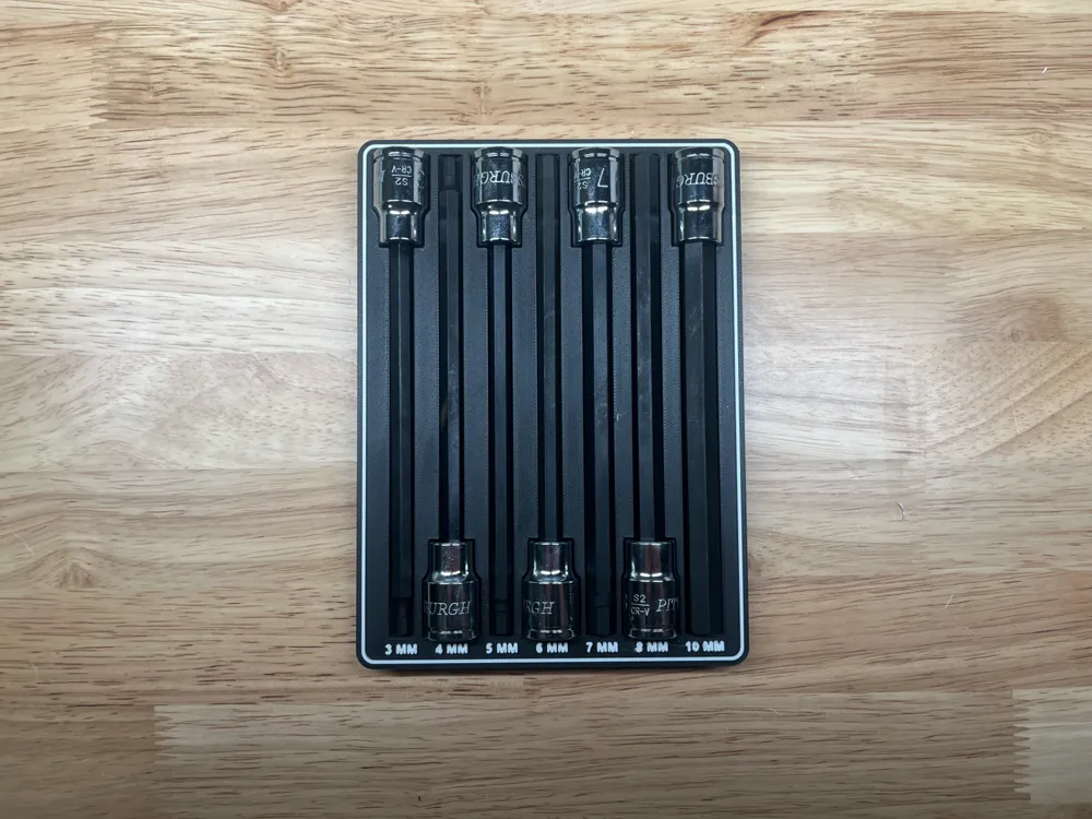 Harbor Freight Metric Hex Bit Socket Holder by Montalvovich MakerWorld ...