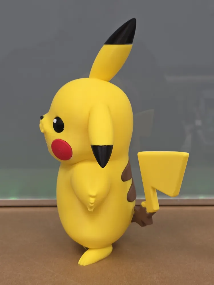 Pikachu / NO AMS - Free 3D Print Model - MakerWorld