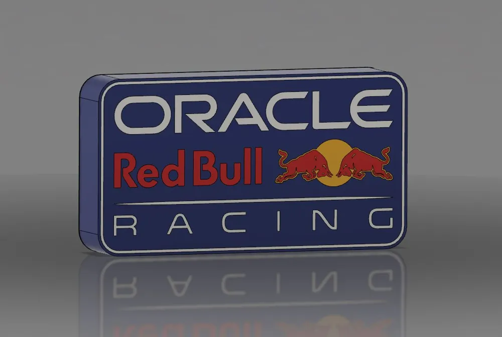 Oracle Red Bull Racing Lightbox by Chris1974 - MakerWorld