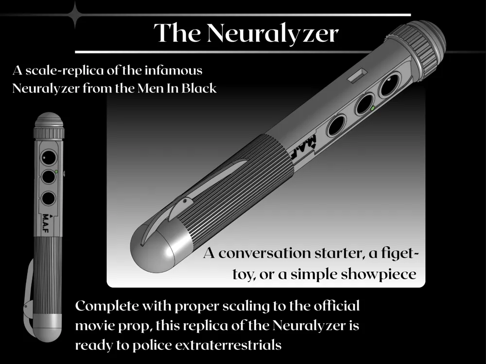 The Neuralyzer by Road_To_A_3D_Printer MakerWorld: Download Free 3D Models