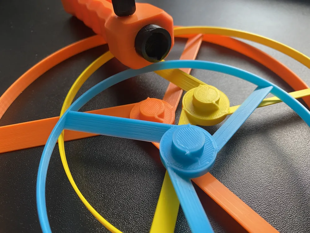 Pull String Helicopter by tomas.kuchler MakerWorld: Download Free 3D Models