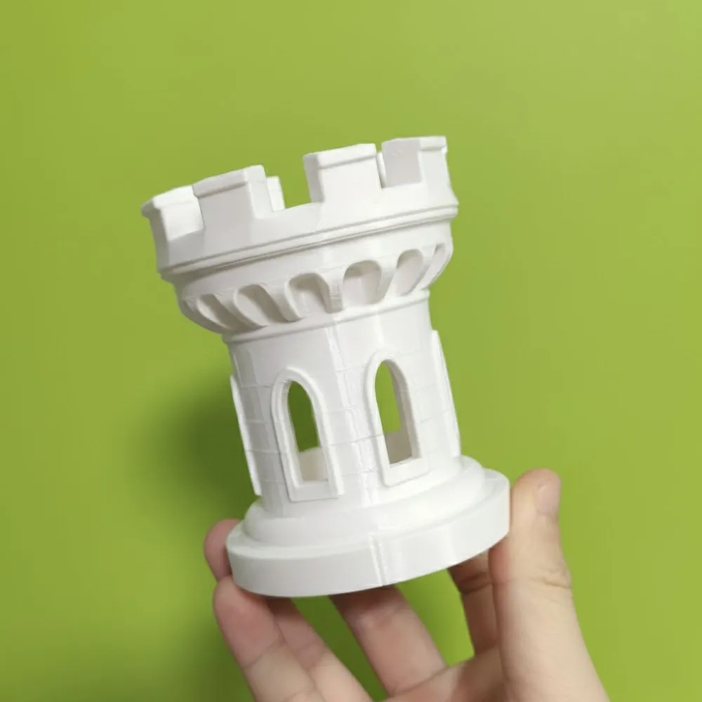 Fortress tower - Rook in chess Pen Holder by Kumy MakerWorld: Download ...