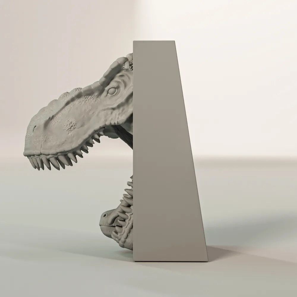 Jurassic Park Book Nook and Wall Mount - Free 3D Print Model - MakerWorld