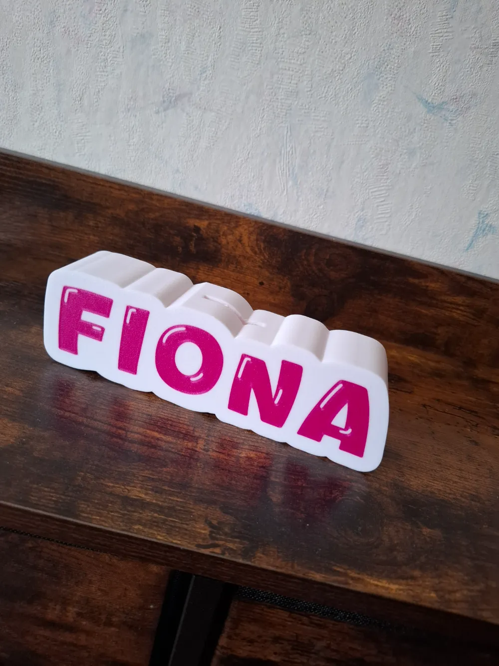 piggy bank personalized Name money boxes Fiona by baumgart05 - MakerWorld